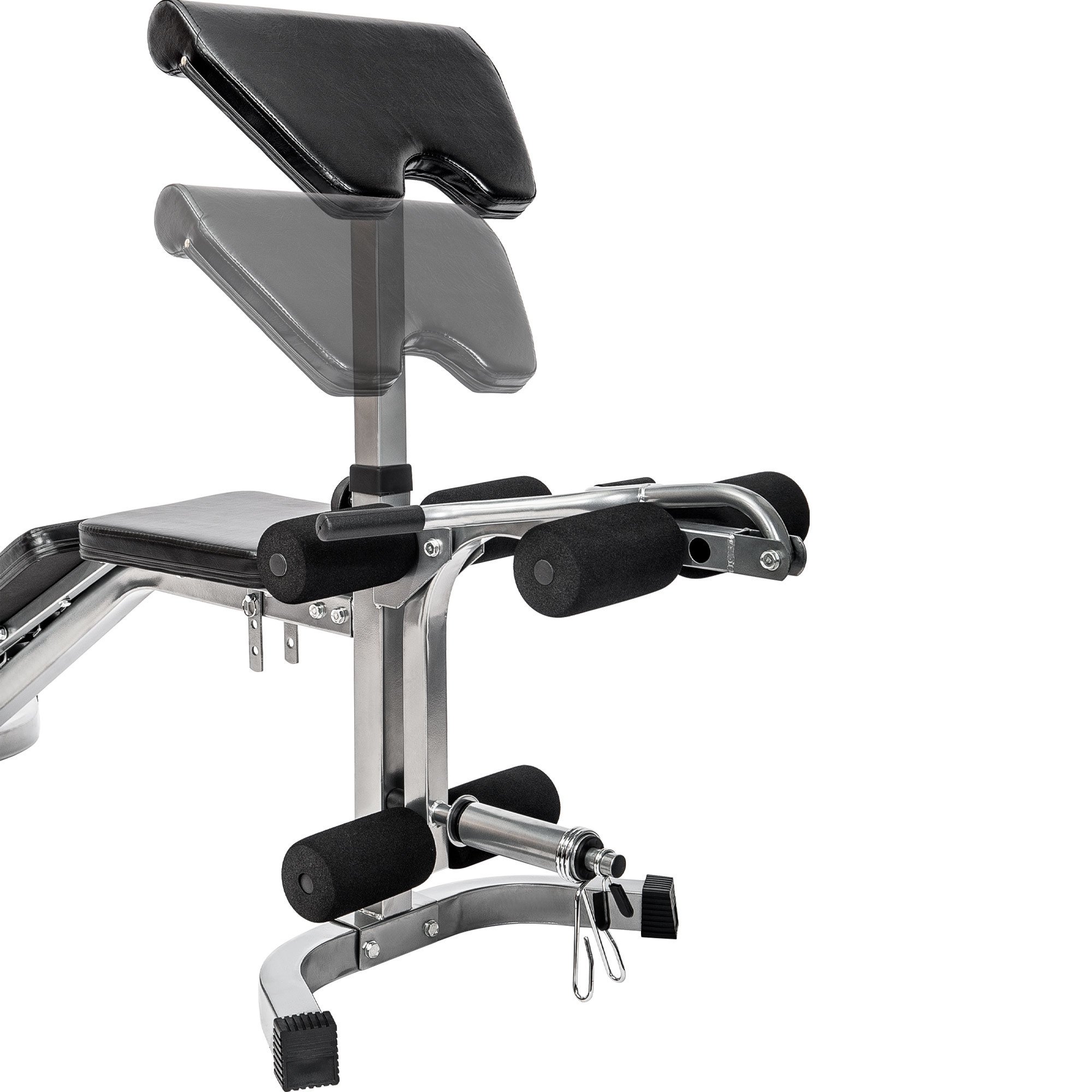 6+3 Positions Adjustable Weight Bench with Leg Extension - Olympic ...